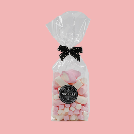Nic & Ali Small Mallow Mix 145g | Buy Nic & Ali Sweets Online – nicandali
